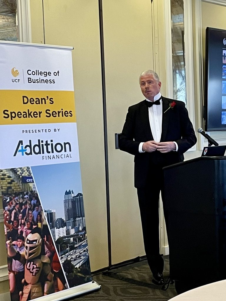 Dean's Speaker Series sponsored by Addition Financial - College of Business