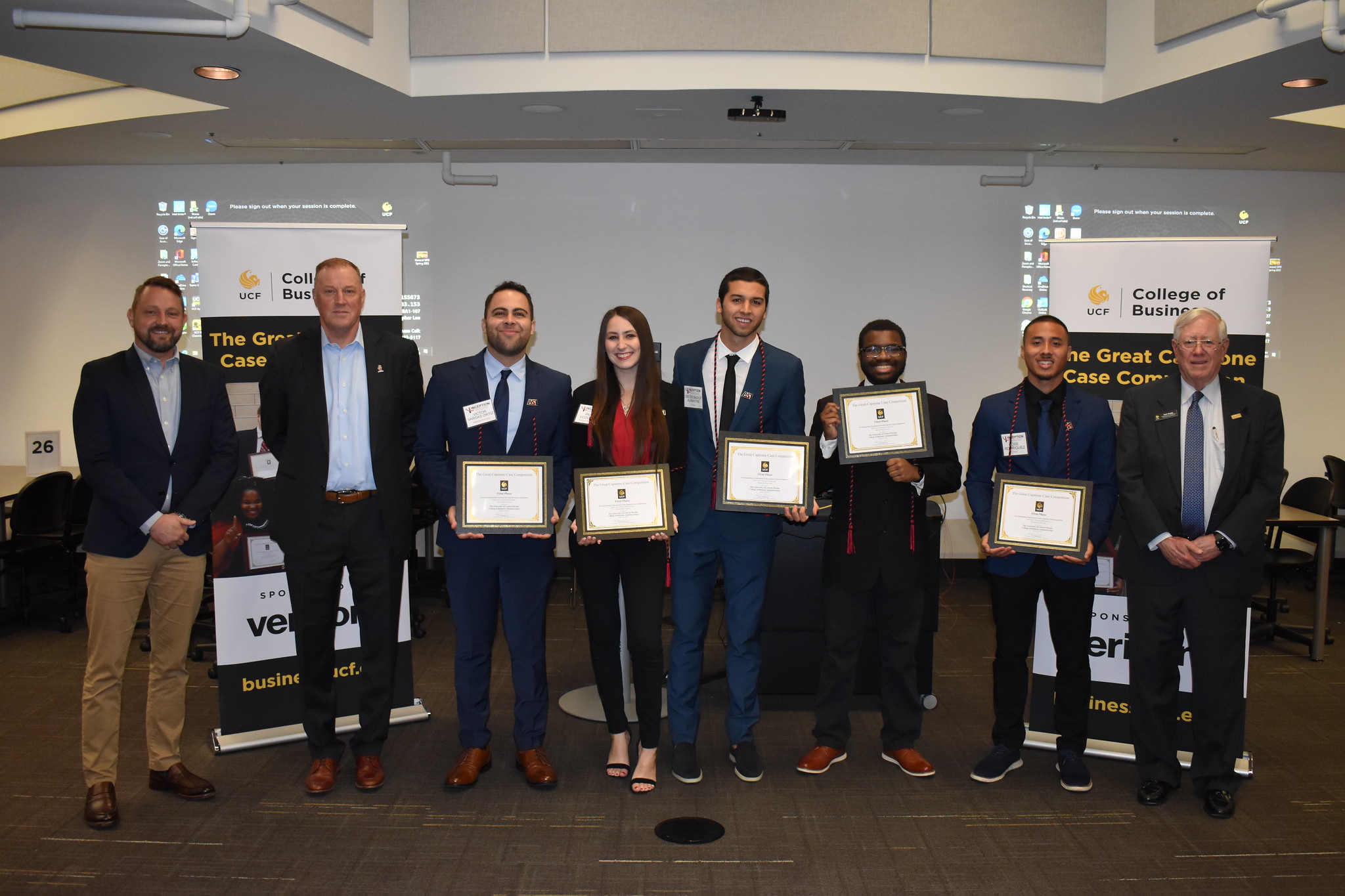 Team Inception Wins 2023 Great Capstone Case Competition - College of Business
