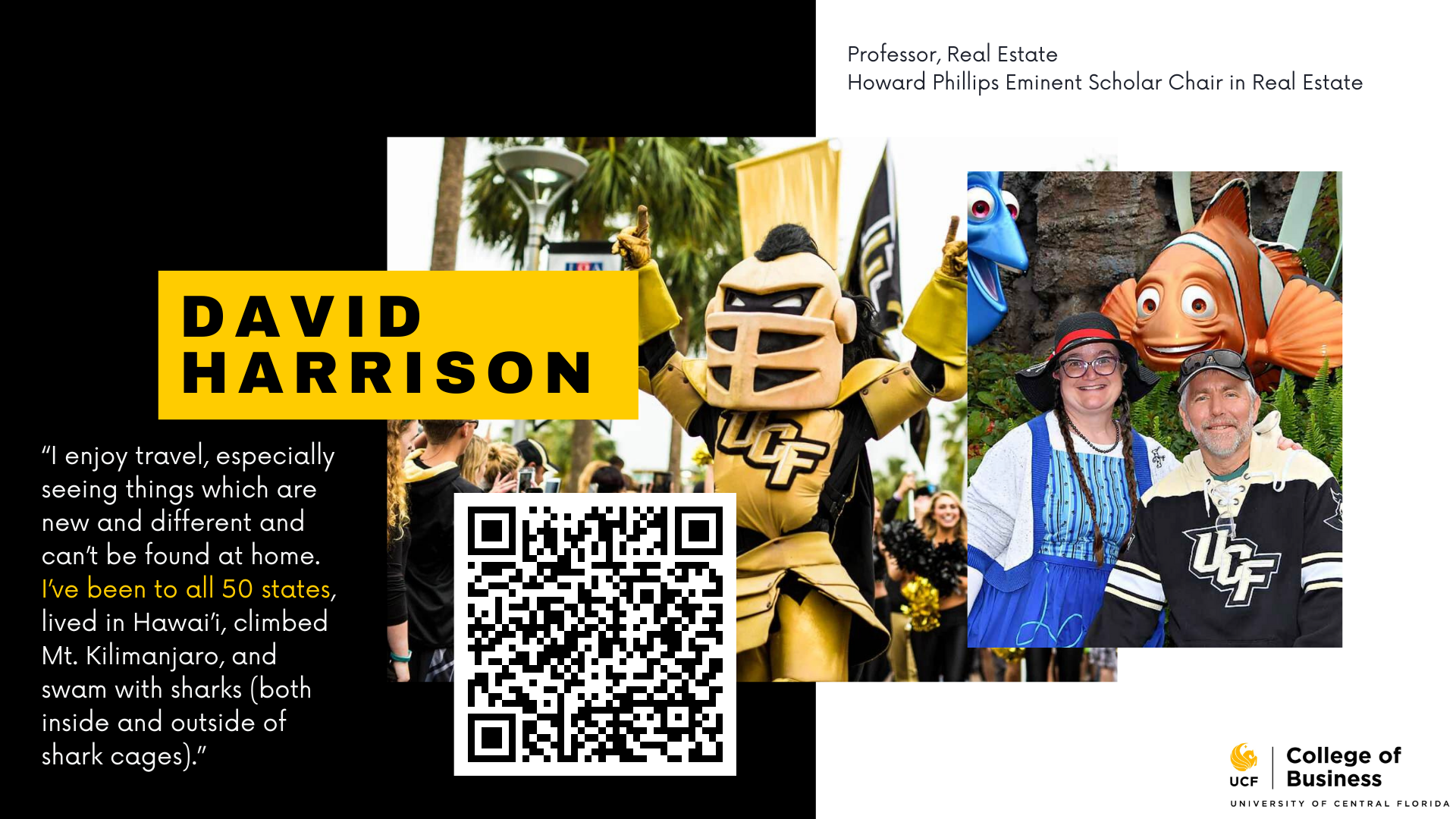 Faculty Spotlight: David Harrison, Ph.D. - College of Business